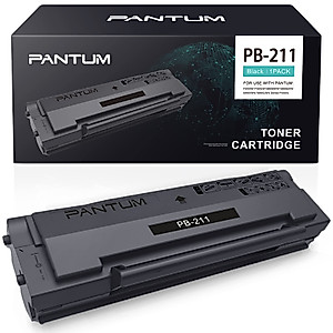 Pantum Original Toner Cartridge PB-211 Genuine Toner P2502W, M6552NW, M6602NW Printer, PB-211 Yields up to 1,600 Pages
