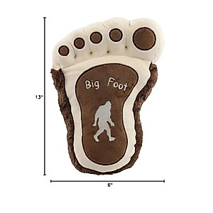 Wilcor Bigfoot Yeti Paw Pillow 13inch Comfy Cozy Squishies Stuffed Animal Plush Sasquatch