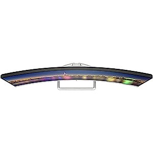 HP 34f 34” Curved Monitor with AMD FreeSync Technology | Ultra-Wide Quad HD Resolution (3440 × 1440p), IPS Display, and 3-Sided Low Bezel, 1-Yr Warranty (6JM50AA)