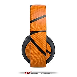 Basketball - Decal Style Vinyl Skin fits Original Sony PS4 Gold Wireless Headphones (HEADPHONES NOT INCLUDED)