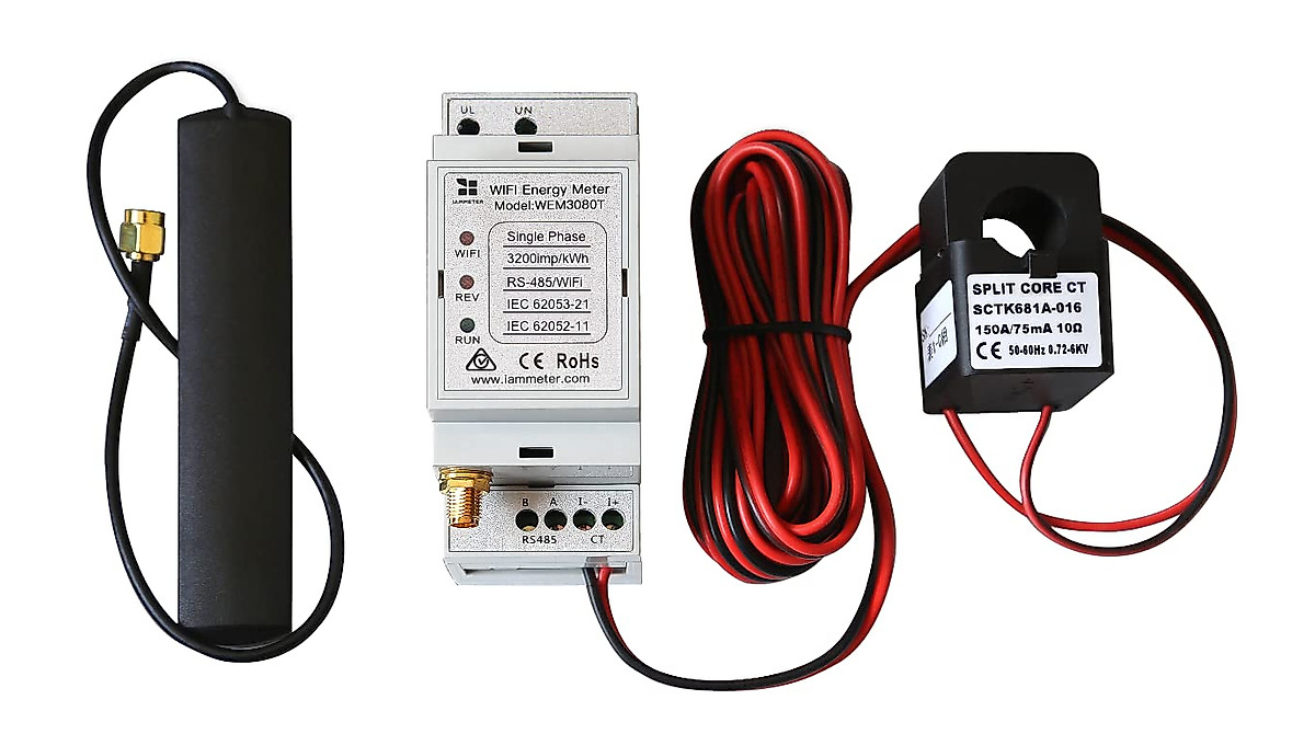 IAMMETER Bi-directional Energy Monitor - Efficient Solar Tracking