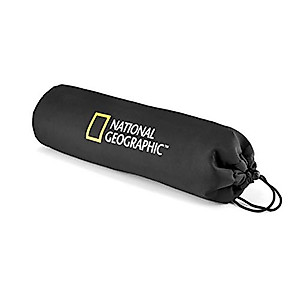 NATIONAL GEOGRAPHIC Travel Photo Tripod Kit with Monopod, Aluminium, 5-Section Legs, Twist Locks, Load up 8kg, Carrying Bag, Ball Head, Quick Release, NGTR002T