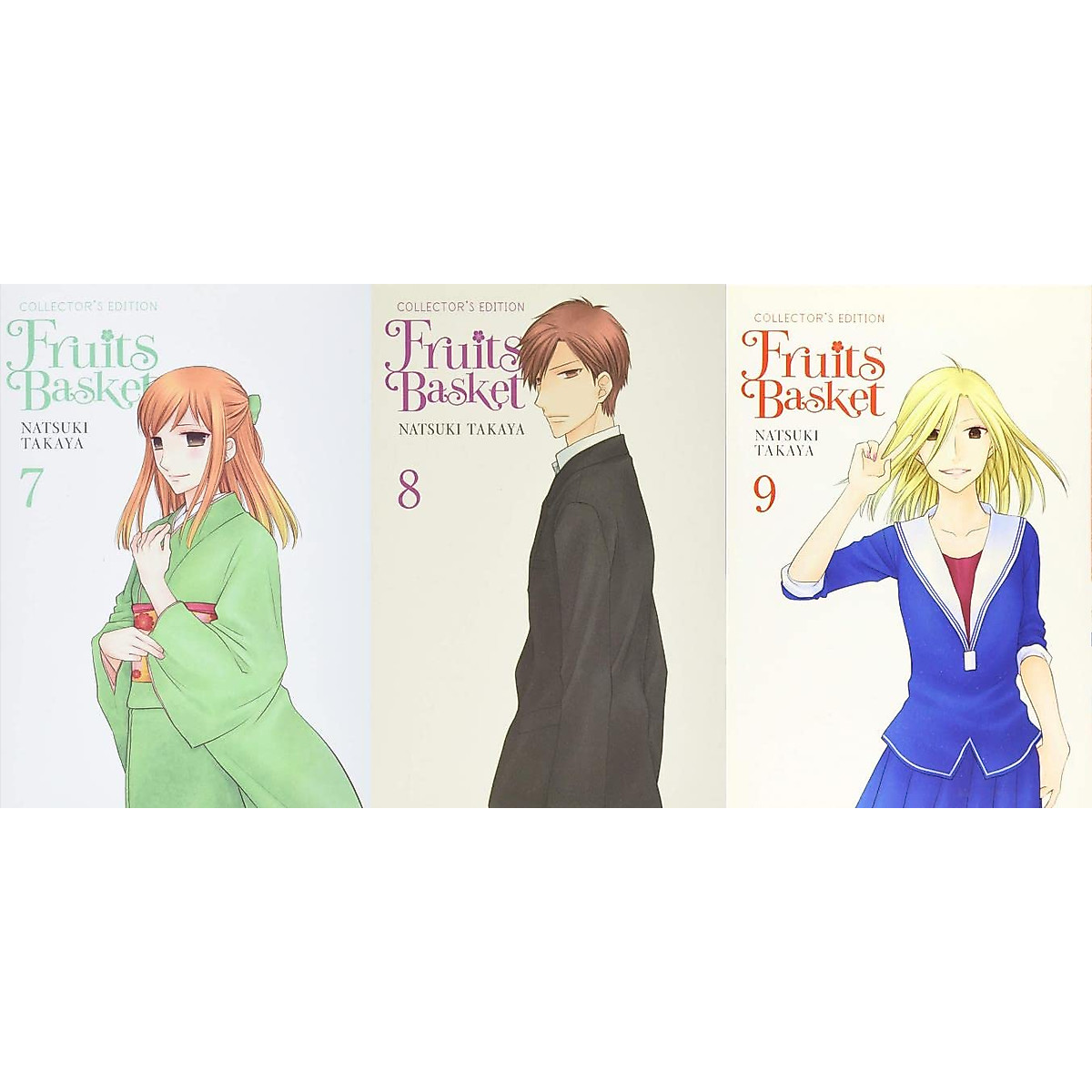 Fruits Basket Collector's Edition Complete Manga Set Vol 1-12 by Natsuki Takaya.