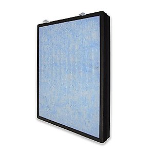 PUREBURG HSP002 True HEPA Replacement Filter Compatible with Hathaspace HSP002 Smart True 2.0 Air Purifier,H13 3-Stage Filtration Activated carbon Air Clean Dust VOCs Odor,1-Pack