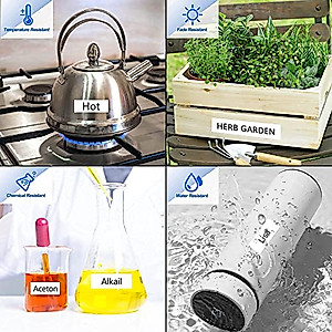 GREENCYCLE 15 Pack Compatible for Brother P Touch TZe-231 AZE 231 TZS231 TZ-S231 1/2" 12mm 0.47 inch Laminated Black on White TZ TZe Label Tapes Used in P Touch PTH110 PT-D200 PTD600 D400