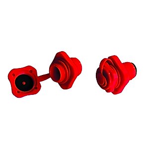Airhead Boston Valve, Red, One Size (AHBV-2), 2 Count (Pack of 1)
