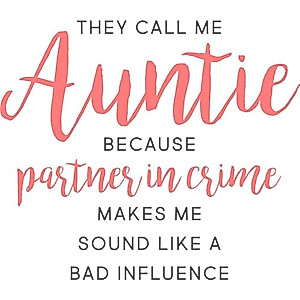 CafePress Auntie Partner In 16 Oz Stainless Steel Travel Mug 20 oz. Insulated Stainless Steel Coffee Tumbler