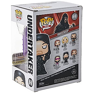 Funko POP WWE: Phantom Undertaker - Purple Glow in The Dark Figure, Amazon Exclusive, (51401)