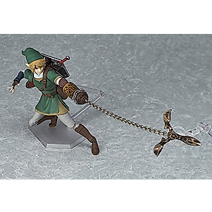 Good Smile The Legend of Zelda Twilight Princess Link (Deluxe Version) Figma Action Figure, 180 months to 1188 months