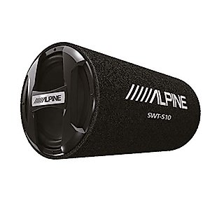 Alpine SWT-S10 1200W Max (250W RMS) Single 10" Sealed Subwoofer.