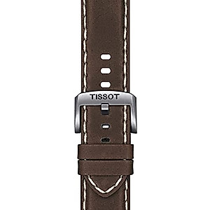 Tissot mens Supersport Stainless Steel Casual Watch Brown T1256171603100