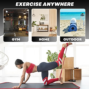 Acull Resistance Bands for Working Out, Pull Up Assistance Bands, Exercise Bands, Workout Bands, Excersing Bands, Resistance Band Set for Men Women, Stretch Bands for Physical Therapy, Home Workouts