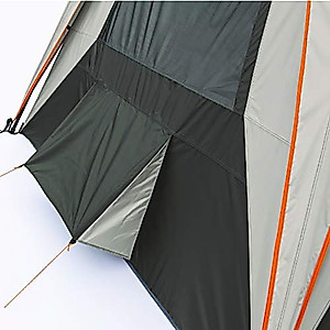 Bushnell Instant Tent | 6 Person / 9 Person / 12 Person Instant Tents Cabin Design Perfect for 3 Season Family Camping Essentials, Hunting, and Fishing with Fast Setup and 3 Rooms (12 Person)