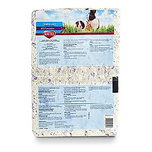 Kaytee Clean & Cozy Lavender Bedding For Pet Guinea Pigs, Rabbits, Hamsters, Gerbils, and Chinchillas, 49.2 Liters