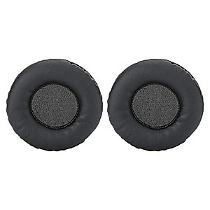 Limouyin Durable Foam Ear Pad Replacement Cushions, 75MM/3.0in Headphone Universal Ear Cushions Replacement Headset Noise Reduction Foam Ear Pads Covers Black