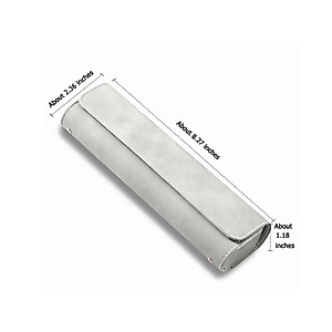 OGUARD Travel Case for Most Electric Toothbrush PU Leather Electric Toothbrush case for Traveling, portable toothbrush holder pen pencil case,travel pen box,Gray*1pcs