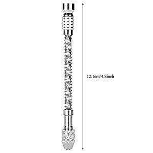 Marvellous Micro Screw Extractor, Mini Portable Small Hand Drill with 20pcs Drill Bits Tool Set Countersink Drill Bits Can Clip 0.8-3.0mm Drill Bits