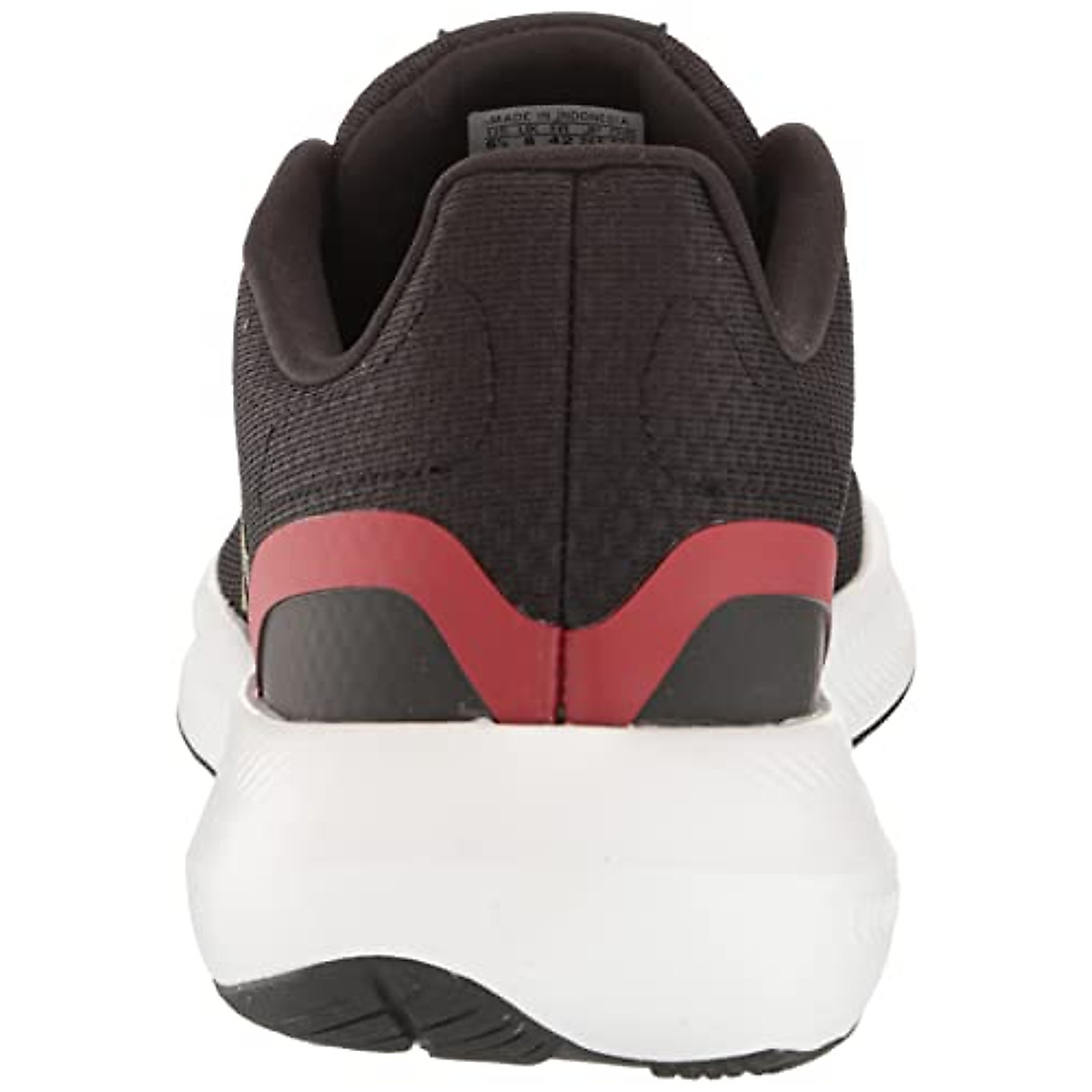 adidas Men's Run Falcon 3.0 Shoes Sneaker, Core Black/Gold Metallic/Better Scarlet, 8