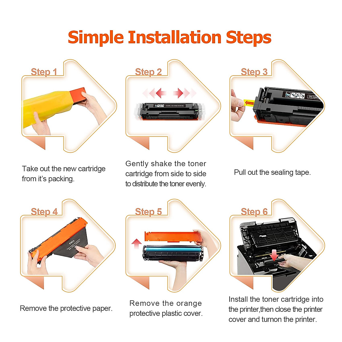 JC Toner Compatible for 304A CC530A Toner Cartridge for use with Color LaserJet CP2025 CP2025dn CM2320fxi mfp; imageCLASS MF726Cdw LBP766 ( Black, 2-Pack)