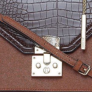 ALDO Women's Clairlea Top Handle Bag, Other Brown