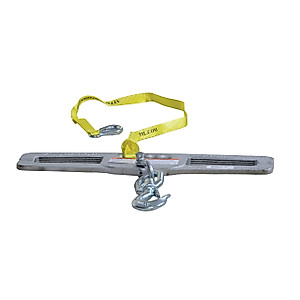 Vestil LM-HP4-S Swivel Lift Master Hook Plate, 24" Width, 6" Height, 4000 lbs Capacity