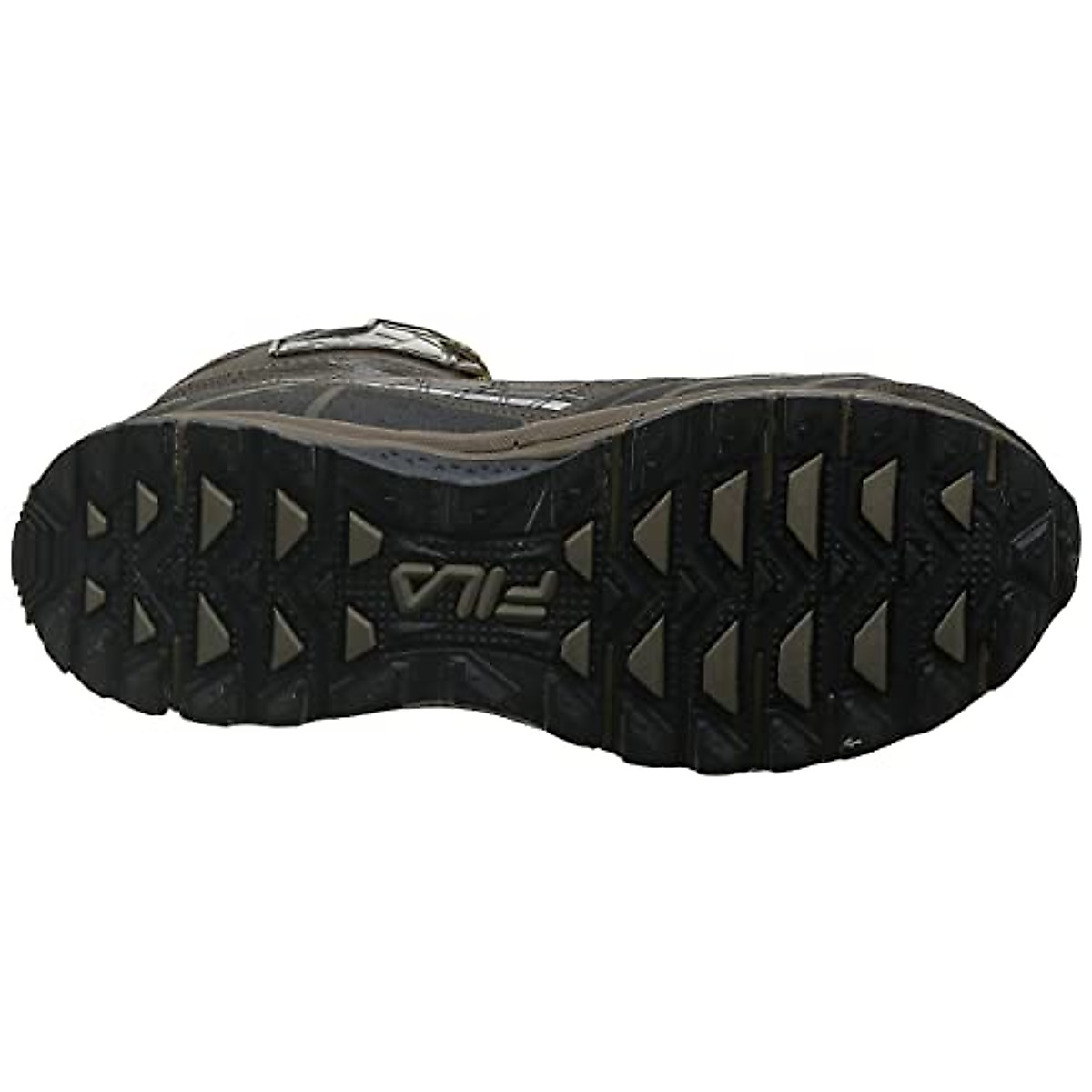 Fila Men's Hail Storm 3 Mid Composite Toe Trail Work Shoes Shoe, Walnut/Major Brown/Gold Fusion, 11 D US