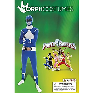 Morphsuits Men's Power Rangers, Blue, XX-Large
