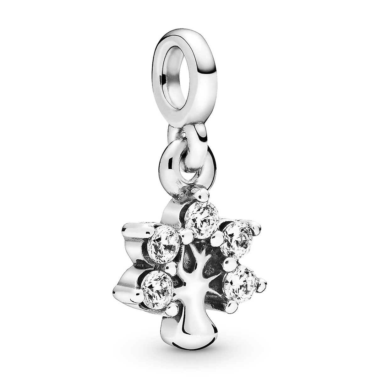 Pandora ME Jewelry Tree Dangle Cubic Zirconia Charm in Sterling Silver