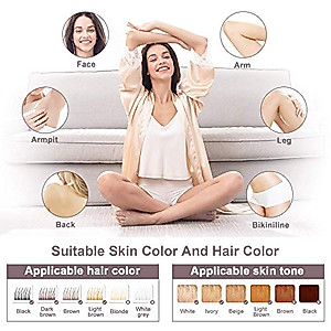 Laser Hair Removal for Women Permanent IPL Hair Removal Device At-Home Use 999900 Flashes for Face Arms Bikini Line Whole Body Treatment