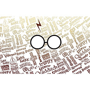 Tervis Made in USA Double Walled Harry Potter - Glasses and Scar Insulated Tumbler Cup Keeps Drinks Cold & Hot, 16oz, Classic