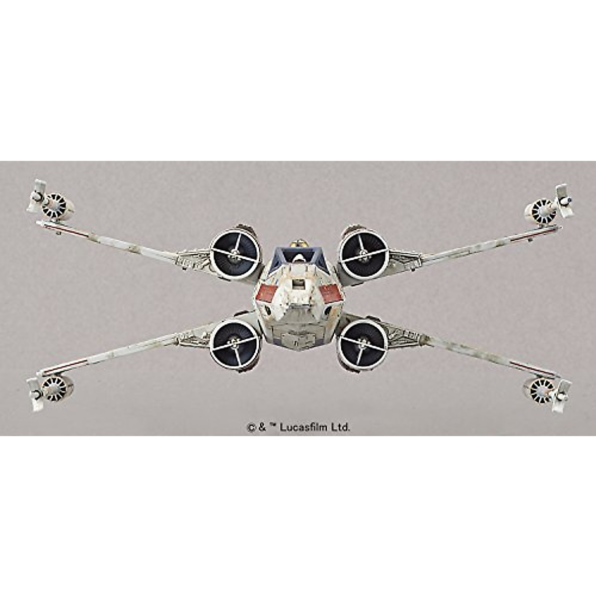 Bandai Hobby Star Wars 1/72 X-Wing Red Squadron (Special Set), Multicolor