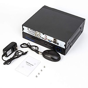Xenocam 4CH 1080N Hybrid 5-in-1 AHD DVR (1080P NVR+1080N AHD+960H Analog+TVI+CVI) Standalone DVR CCTV Surveillance Security System Video Recorder Motion Detection， Hard Drive not Included