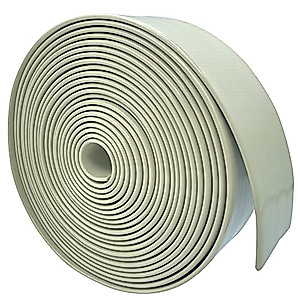 2" Wide Vinyl Straps for Patio Chairs Repair 20ft Long Patio Garden Furniture Replacement Straps with 20 Rivets (Driftwood)