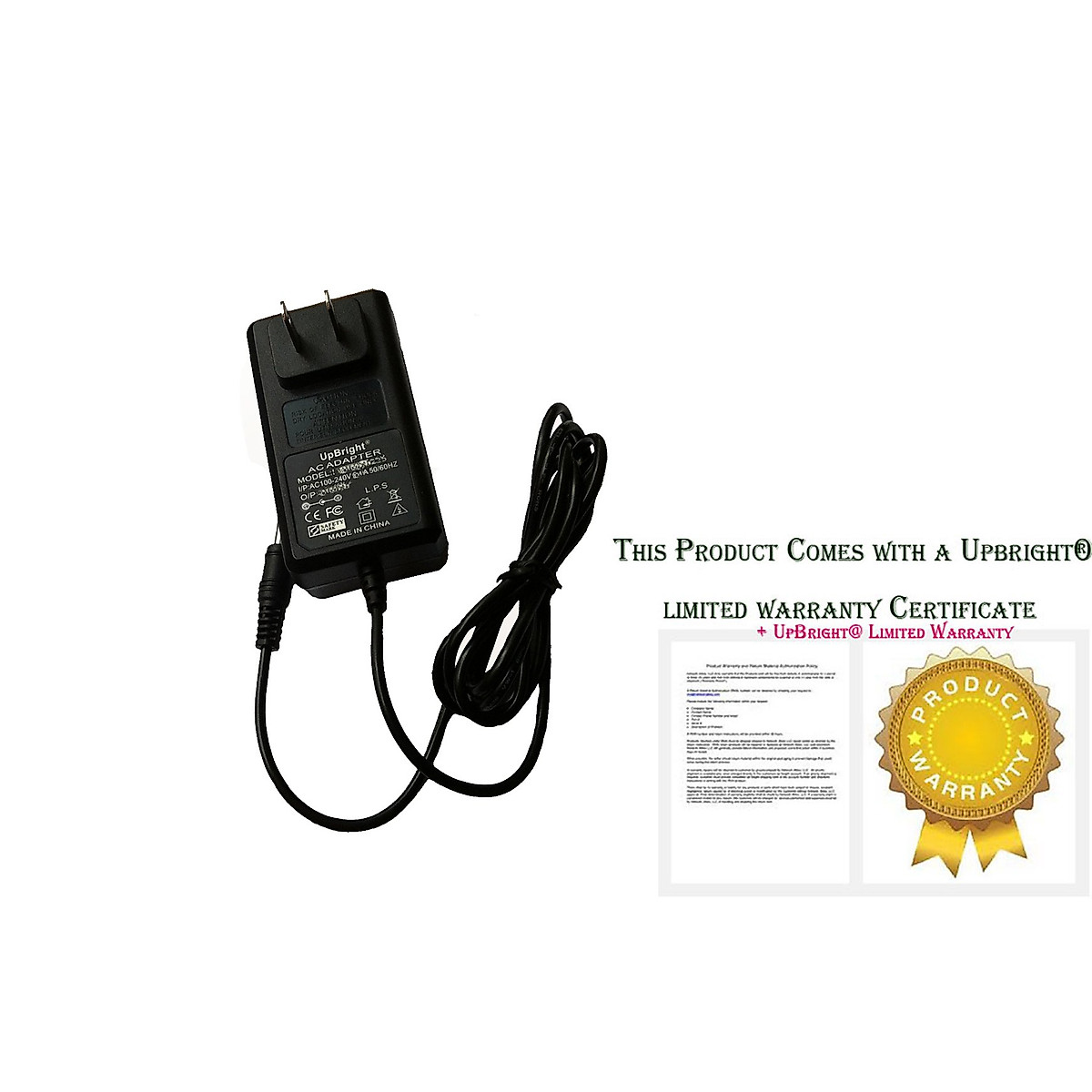 UpBright 12.5V AC/DC Adapter Compatible with Sony SRX5 SRSX5 SRS-X5/BLK RED SRS-X5KIT SRS-BTX300 SRSBTX300/WHT Personal Audio System Bluetooth Wireless Wi-Fi Speaker DC12.5V 2.5A Power Supply Charger