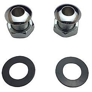 Air Vent for Drums - ROSS Percussion (2 Pack - Chrome)
