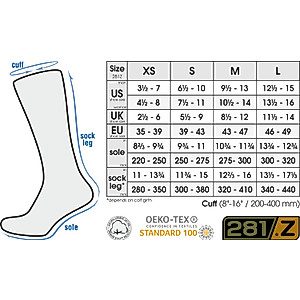 281Z Military Lightweight Uniform Boot Socks - Tactical Trekking Hiking - Outdoor Athletic Sport (Coyote Brown X-Small 1 Pair)