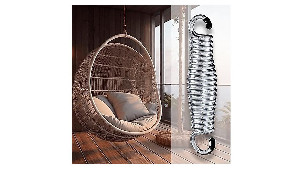 Heavy Duty Porch Swing Springs - 1300lbs Capacity
