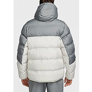 Nike Sportswear Storm-FIT Windrunner Men's PRIMALOFT Puffer Jacket,Smoke Grey/Light Bone/Sail (Medium, Smoke Grey/Light Bone/Sail)