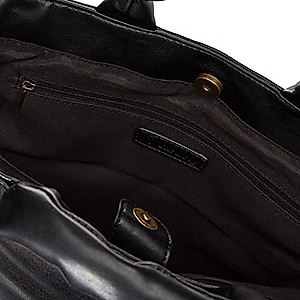 The Drop Women's Winnie Padded Messenger Tote Bag, Black, One Size