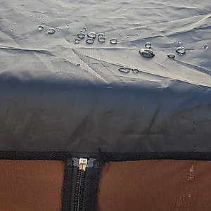 Outdoor Swing Chair Mosquitos Net, Garden Patio Swing Rocking Chair Mosquitos Net, Mesh Screen with Zipper Opening and Roof Waterproof Tent for Two Person Swing Chair Hammock(Black)