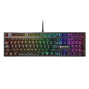 COUGAR Vantar MX Mechanical Gaming Keyboard (Red Switch) with RGB (Black)