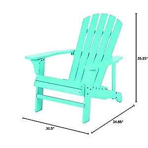 Leigh Country Turquoise Adirondack Chair