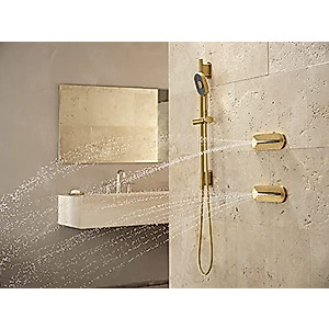 KOHLER 26300-BN Statement™ Oblong Vichy Single-Function 2.5 GPM Body Spray, Vibrant Brushed Nickel