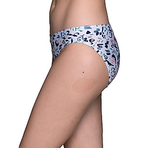 Vanity Fair Women's Beyond Comfort Bikini Panties, Silky Stretch-Love Story Print, 6