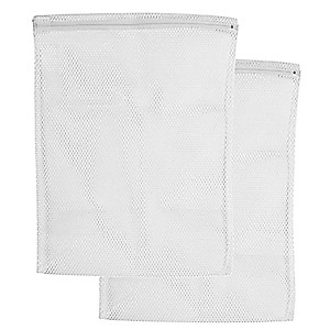 Gilbins Mesh Zippered Laundry Sock Bag 14x18