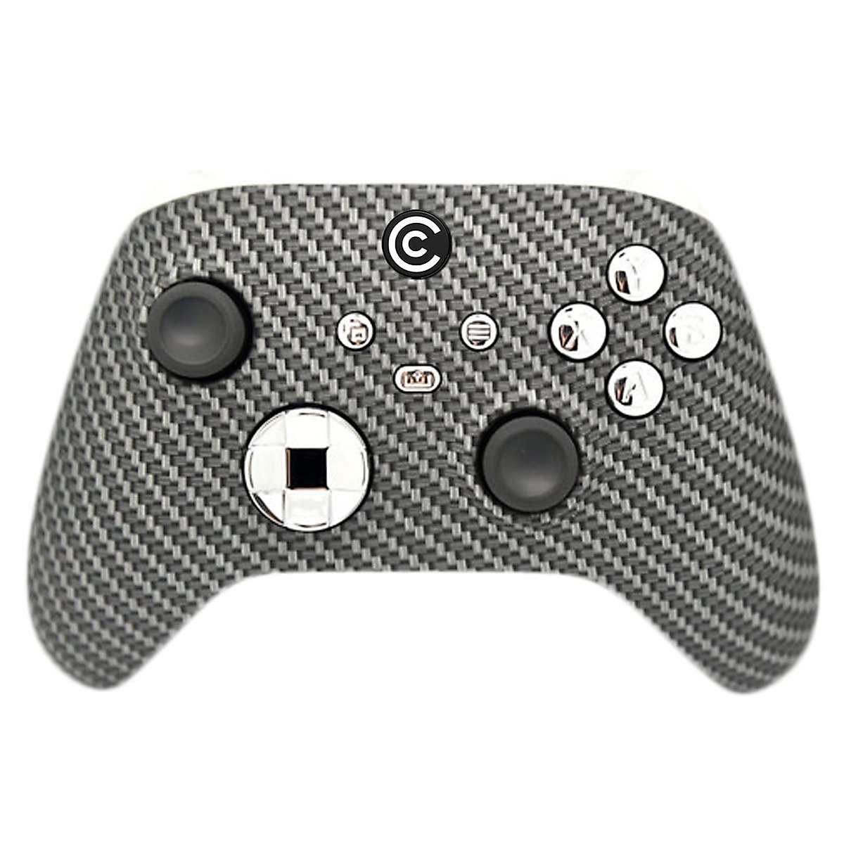 Designer Series Custom Wireless Controller for PC, Windows, Series X/S & One - Multiple Designs Available (Carbon Fiber & Silver Chrome inserts)