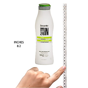 Recamier Salon In Keratin Ultra Force Conditioner Damaged Hair| Acondicionador Cabello Maltratado 300mililiter