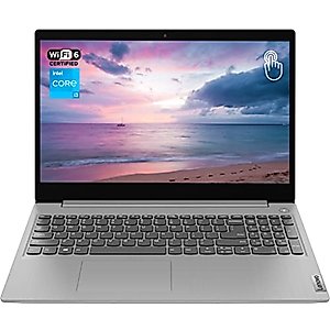 Lenovo Ideapad 3 Laptop, 15.6" HD Touchscreen, Intel Core i3-1115G4 Processor, 20GB RAM, 512GB SSD, HDMI, Webcam, Wi-Fi 6, Bluetooth, Windows 11 Home, Grey