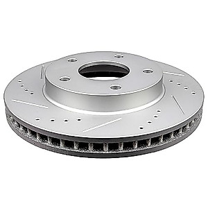 cciyu Front Brake Kits - 2 Brake Rotors & 4 Ceramic Pads fit 1997-2005 for Chevrolet Blazer for GMC Jimmy 1998-2004 for GMC Sonoma 1998-2000 for Isuzu Hombre 1997-2001 for Oldsmobile Bravada