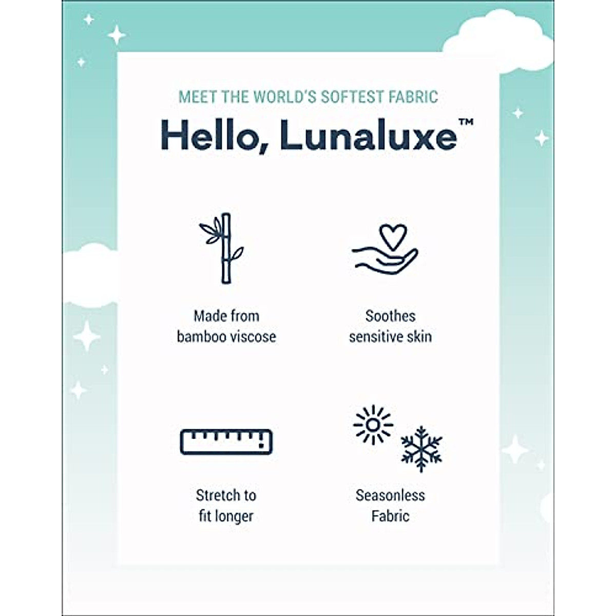 Little Sleepies Newborn Swaddle + Hat Set, Bamboo Viscose Baby Wrap, Sunshine